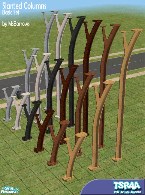 MsBarrows' MsB - Slanted Columns Basic Set