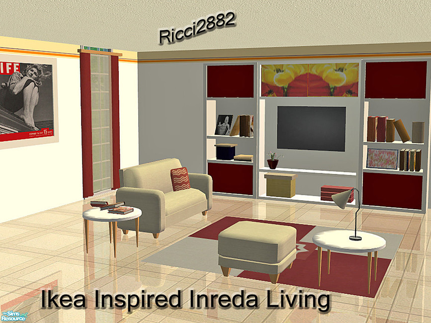 The Sims Resource - Ikea Inreda Living