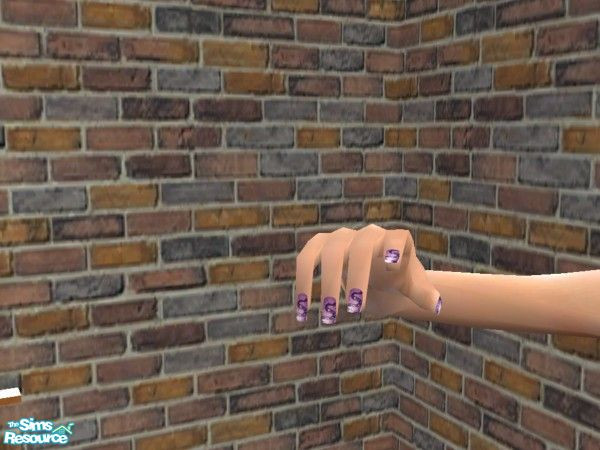 The Sims Resource | Nails set - 1