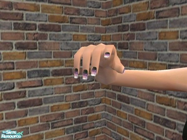 The Sims Resource - Nails set - 4