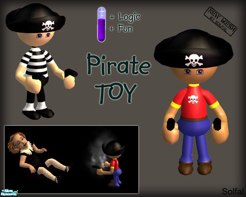 The Sims Resource - Pirate Toy