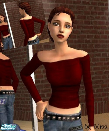 The Sims Resource - simply red