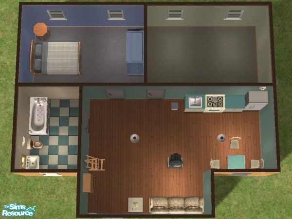 The Sims Resource - Base Game Starter Home #2
