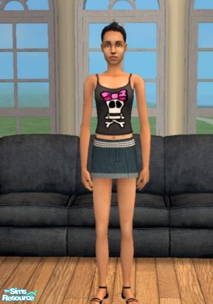 The Sims Resource | Skull top