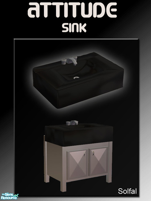 The Sims Resource - Attitude Sink
