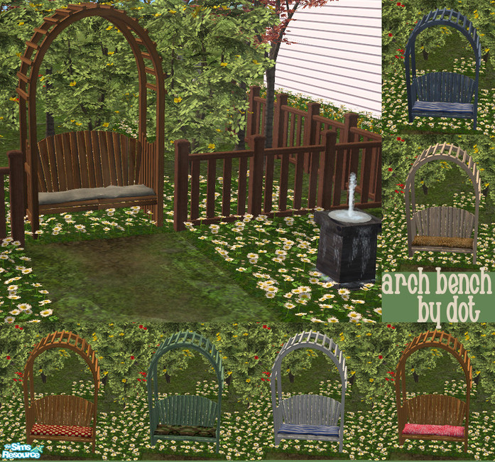 The Sims Resource - Simple Sim Arch Bench