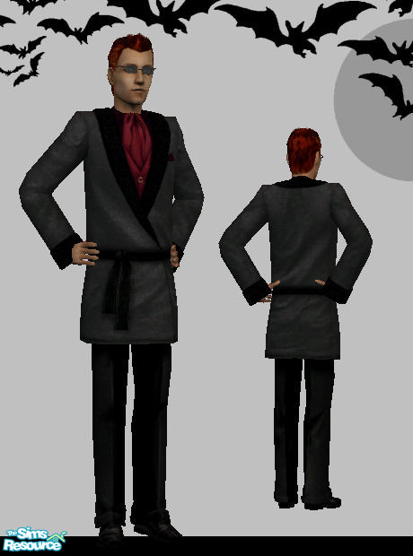 The Sims Resource - NSC Vampire Outfit for Men 7