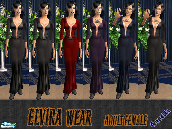 The Sims Resource - am_ElviraWear
