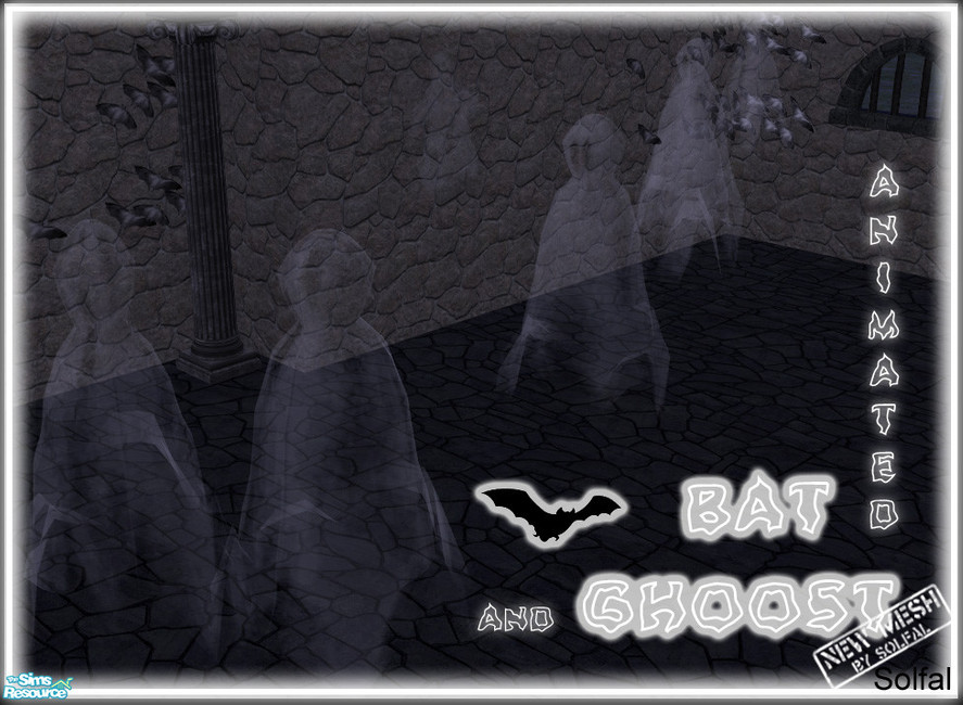 solfal's Animated Bat and Ghoost