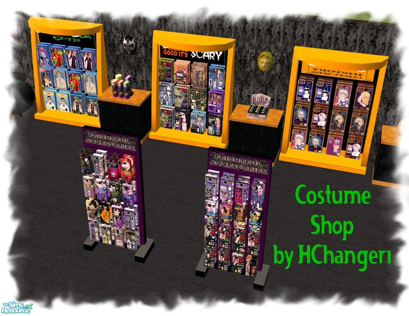 The Sims Resource - Halloween Costume Shop