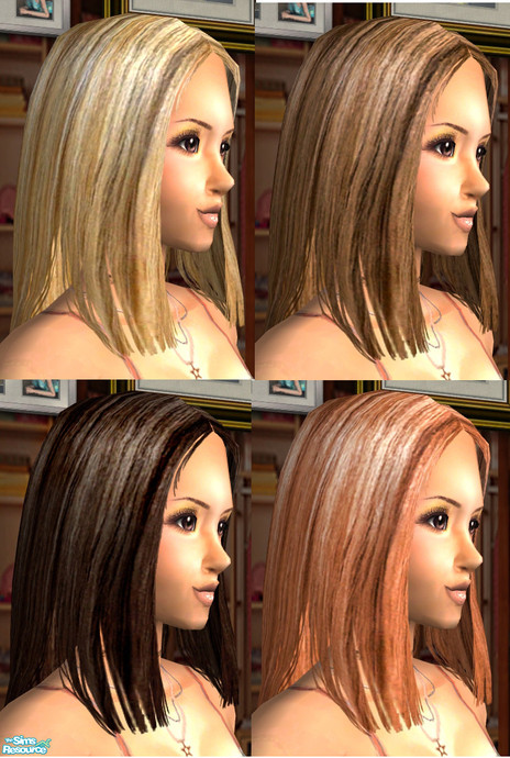 The Sims Resource | Natural Realistic Hair