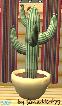 The Sims Resource | Large Cactus MESH