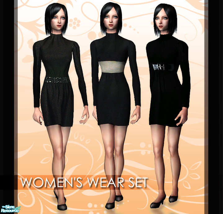 The Sims Resource - Women\'s Wear Set - 03