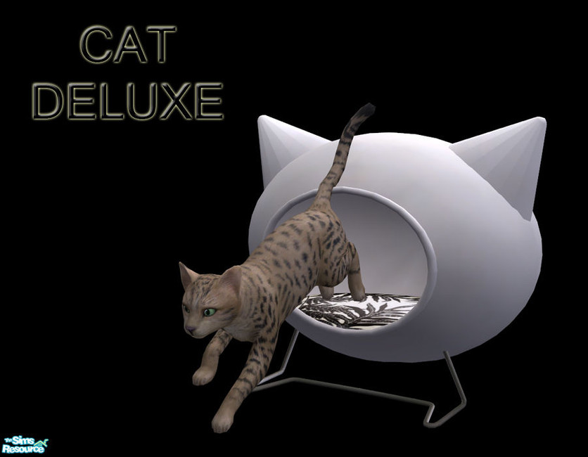 The Sims Resource - Cat Deluxe - Pet bed