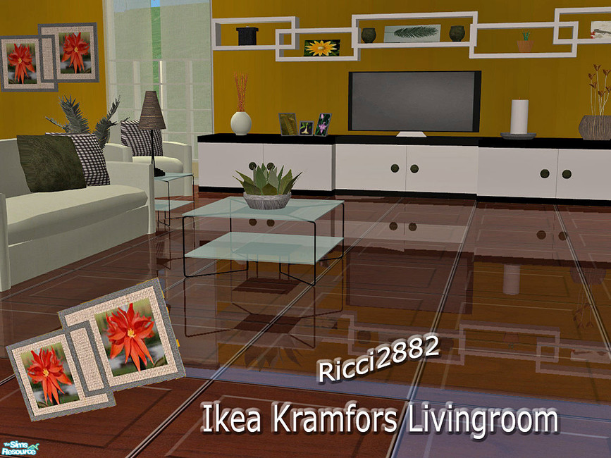 The Sims Resource - Ikea Kramfors Livingroom