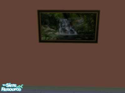 The Sims Resource - Rhea\'s Waterfall Painting (2)