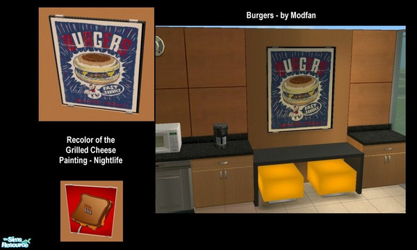 The Sims Resource | Burgers - by Modfan