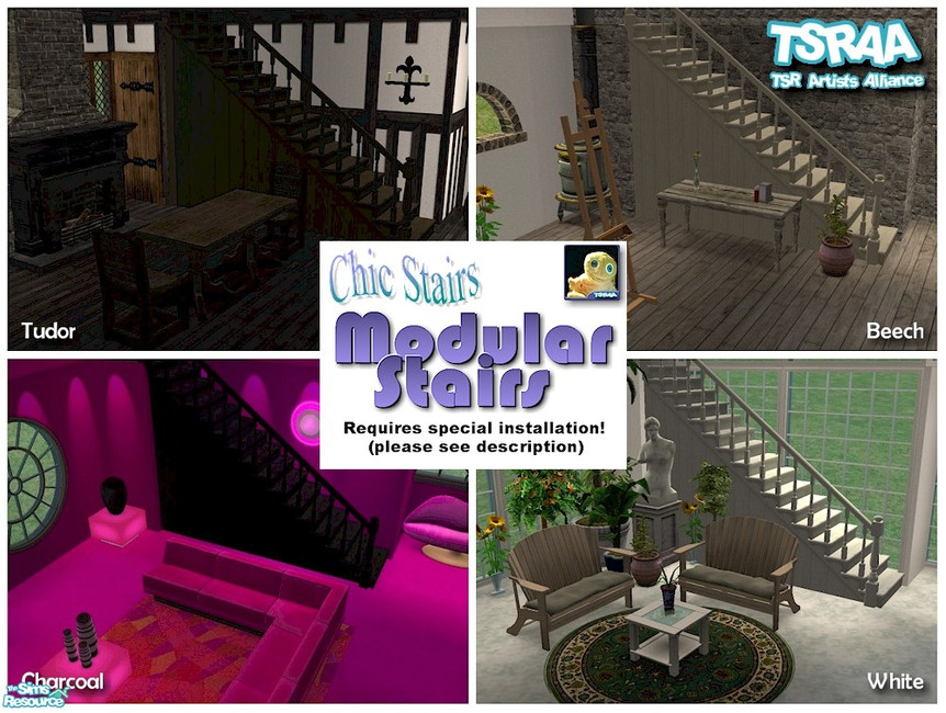 Cyclonesue's Modular Chic Stairs
