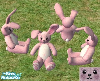The Sims Resource | Social Bunny Bunnybear in pink