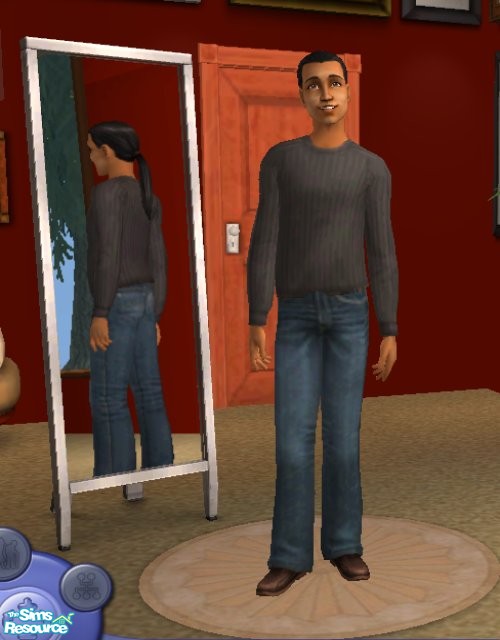 The Sims Resource | Men's Sweater 4