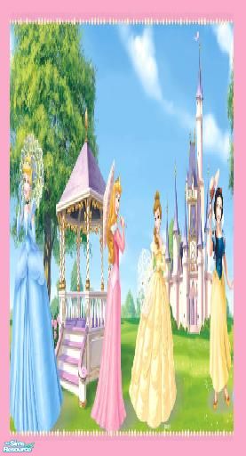 The Sims Resource - Diseny Princess\'s in Auroura Pink