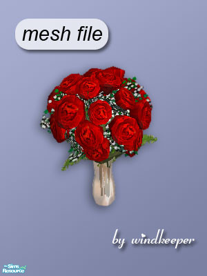 The Sims Resource - Rose bouquet