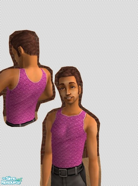 The Sims Resource - Purple shirt