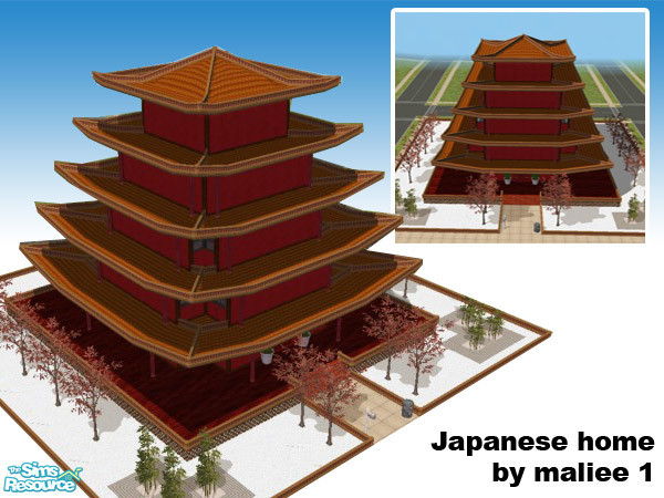 The Sims Resource - Japanese home