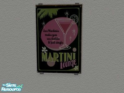 The Sims Resource - Martini Lounge