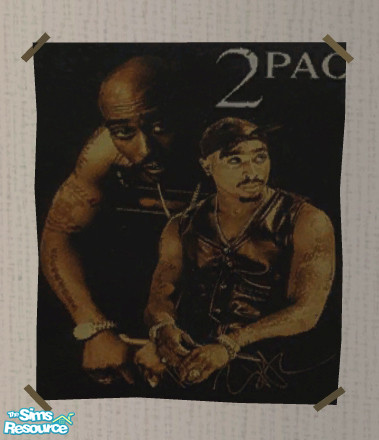 The Sims Resource - 2Pac Poster 01