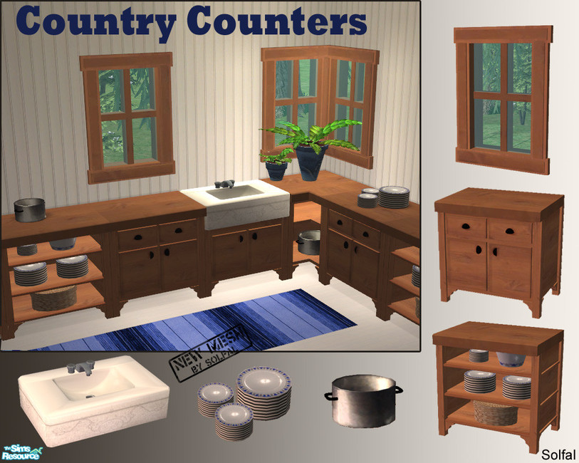 The Sims Resource - Country Counter