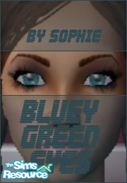 The Sims Resource | Bluey Green Eyes
