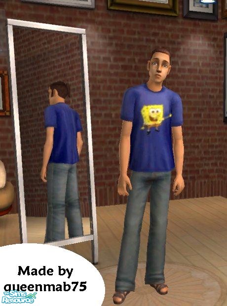 The Sims Resource | Spongebob Outfit - Teen