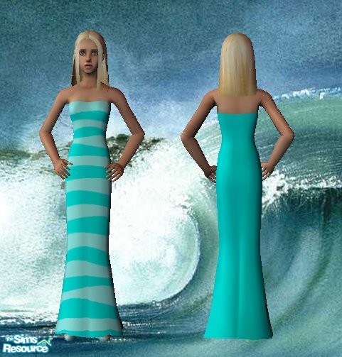 The Sims Resource | Green Dress