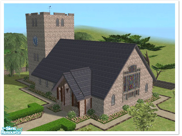 The Sims Resource | Sharrowdale : St Johns Church