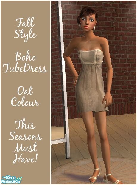 The Sims Resource - Boho Dress