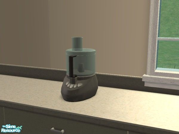 The Sims Resource - Food processor recolor