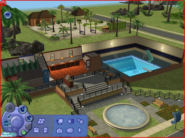 The Sims Resource - Island Hotel (for Tropical Vacation Neighborhoods)