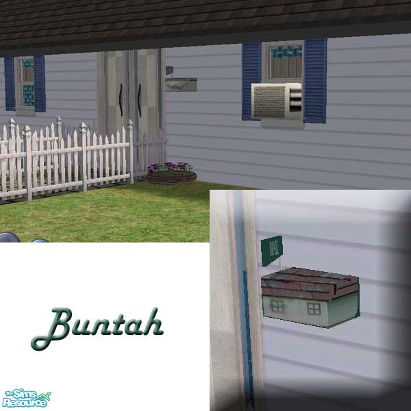 The Sims Resource | Decorative Homey Mailbox