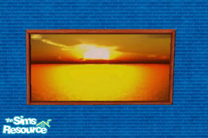 The Sims Resource | Sunset Painting