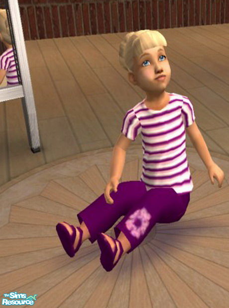 The Sims Resource - Purple Stripes