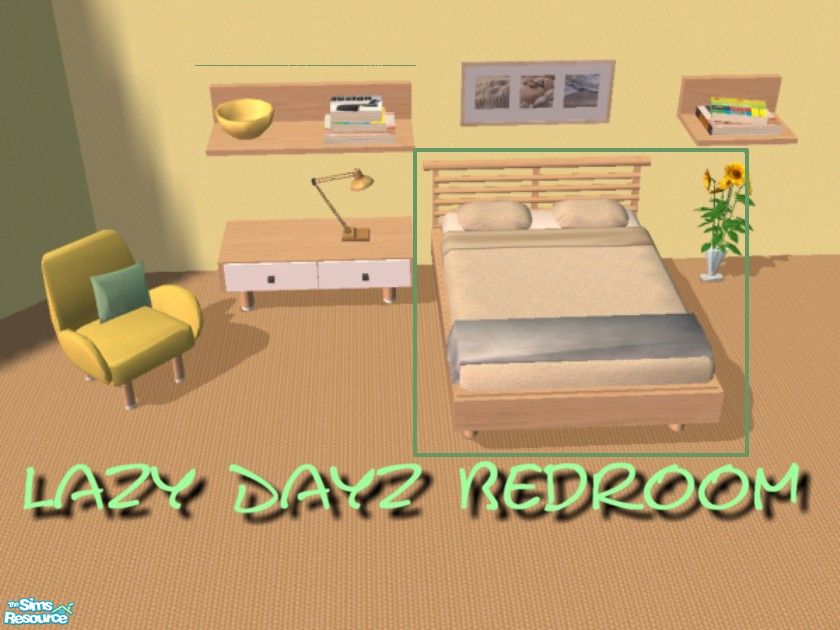 The Sims Resource - Lazy Days Bed