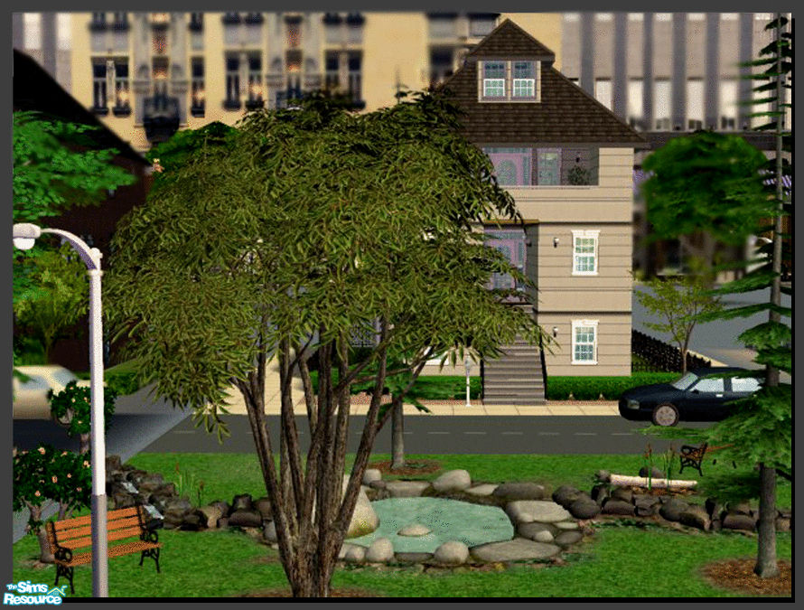 The Sims Resource | Cityscapes - Park A-2 Unfurnished