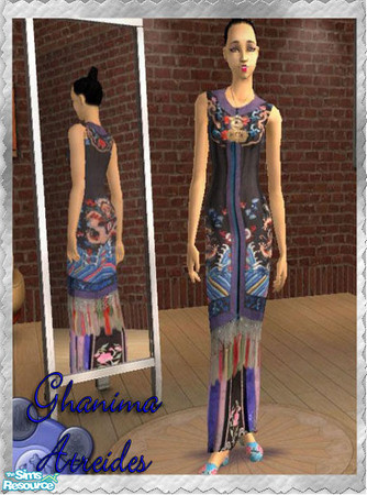 The Sims Resource | Traditional Chinese Dress