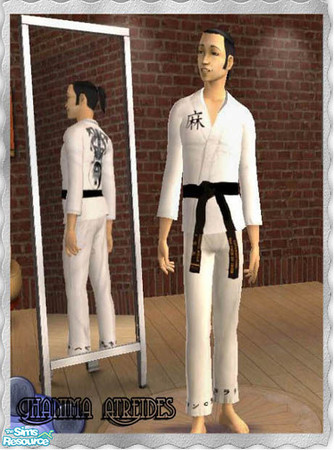 The Sims Resource - Male Karate Gi