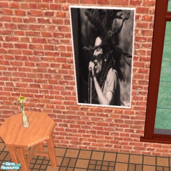 The Sims Resource | Bob Marley Poster 2