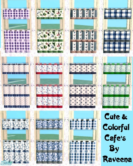 The Sims Resource - Cute & Colorful Cafe's