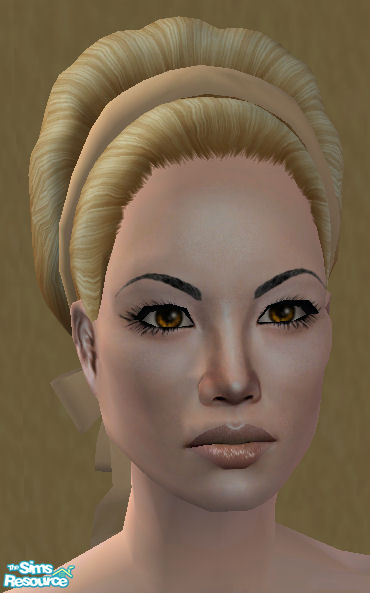 The Sims Resource | Helga hair 1
