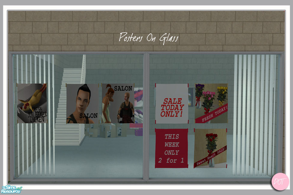 The Sims Resource - Shop Posters