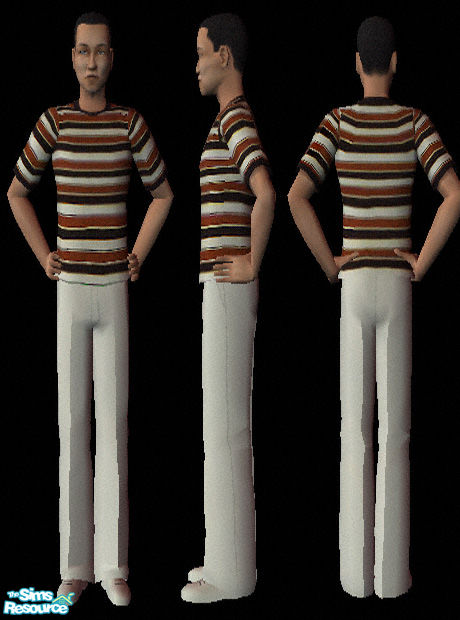 The Sims Resource - Fine Gauge Outfit